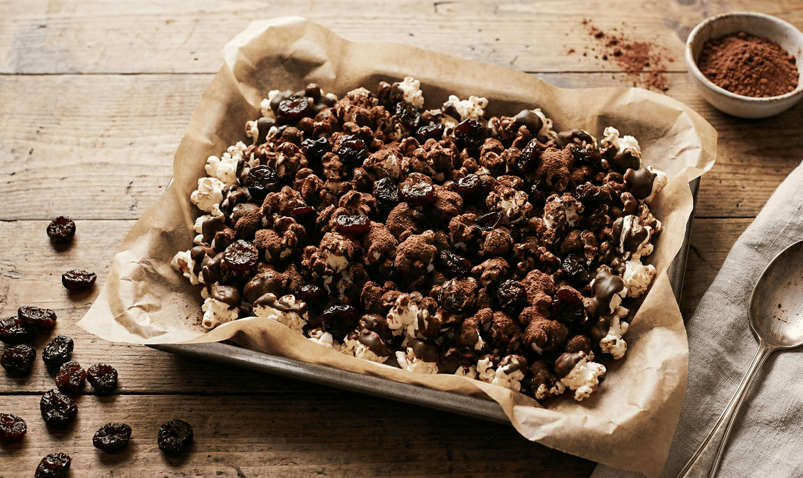 Chocolate Cherry Popcorn Recipe for Valentine's Day | Popsmith