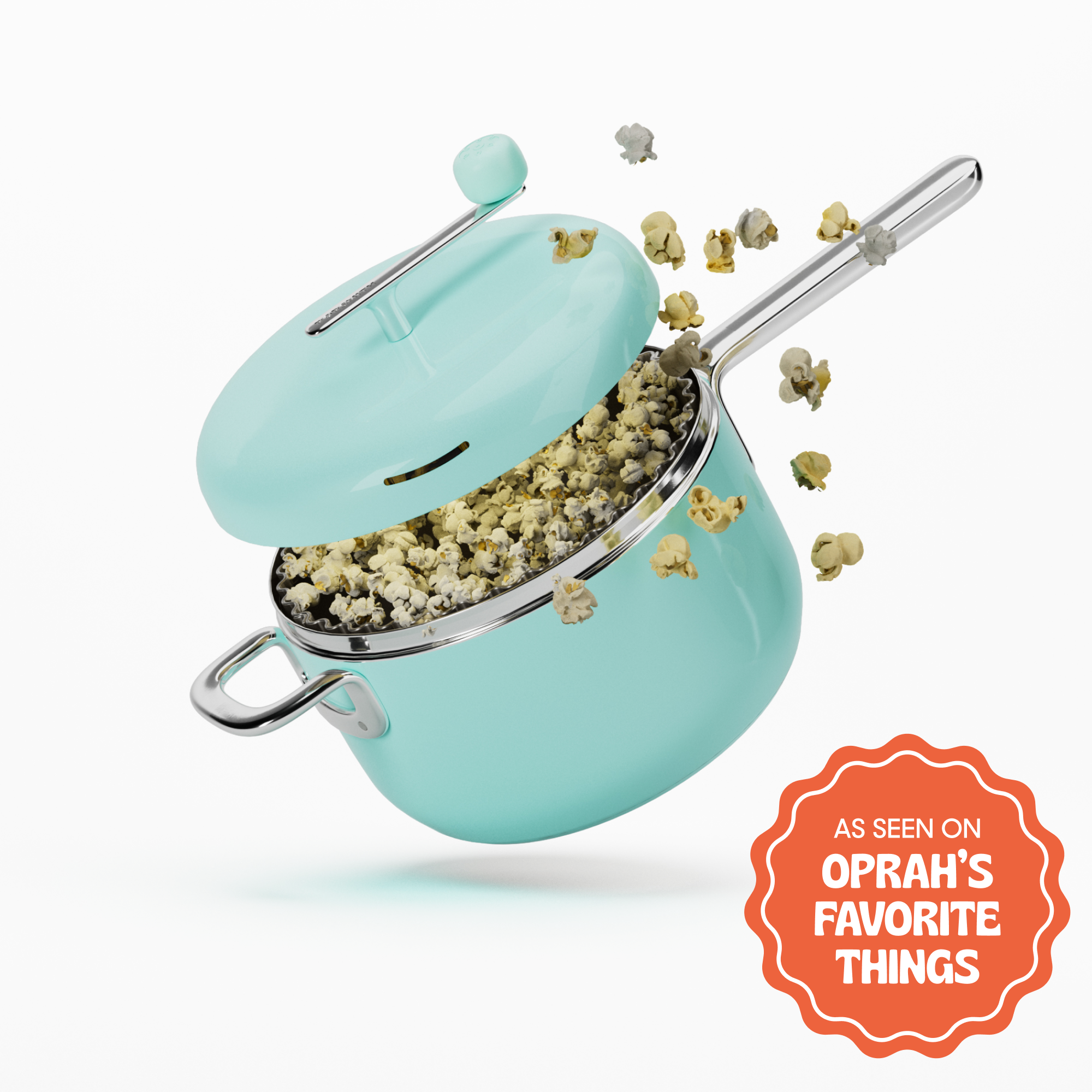 Modern Stovetop Popcorn Popper - Popsmith
