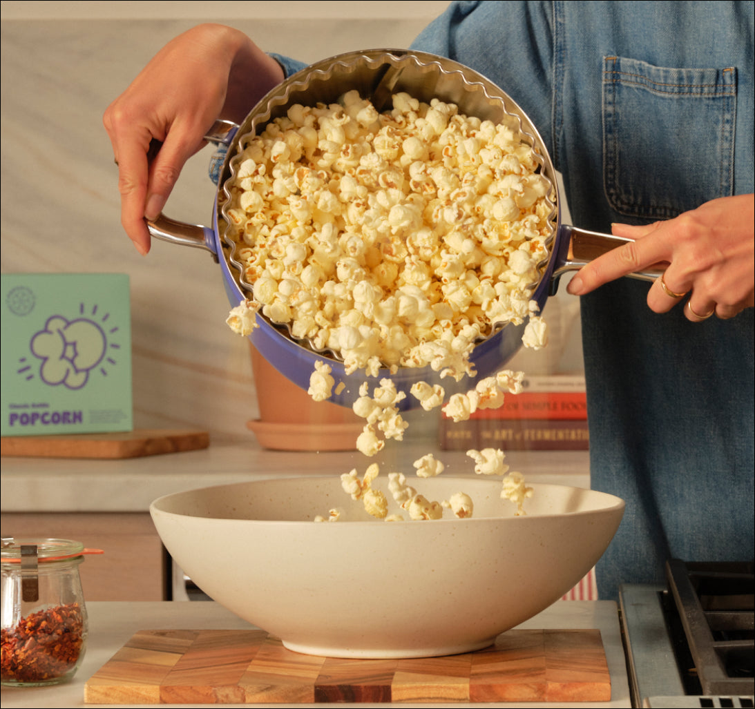 Modern Stovetop Popcorn Popper - Popsmith