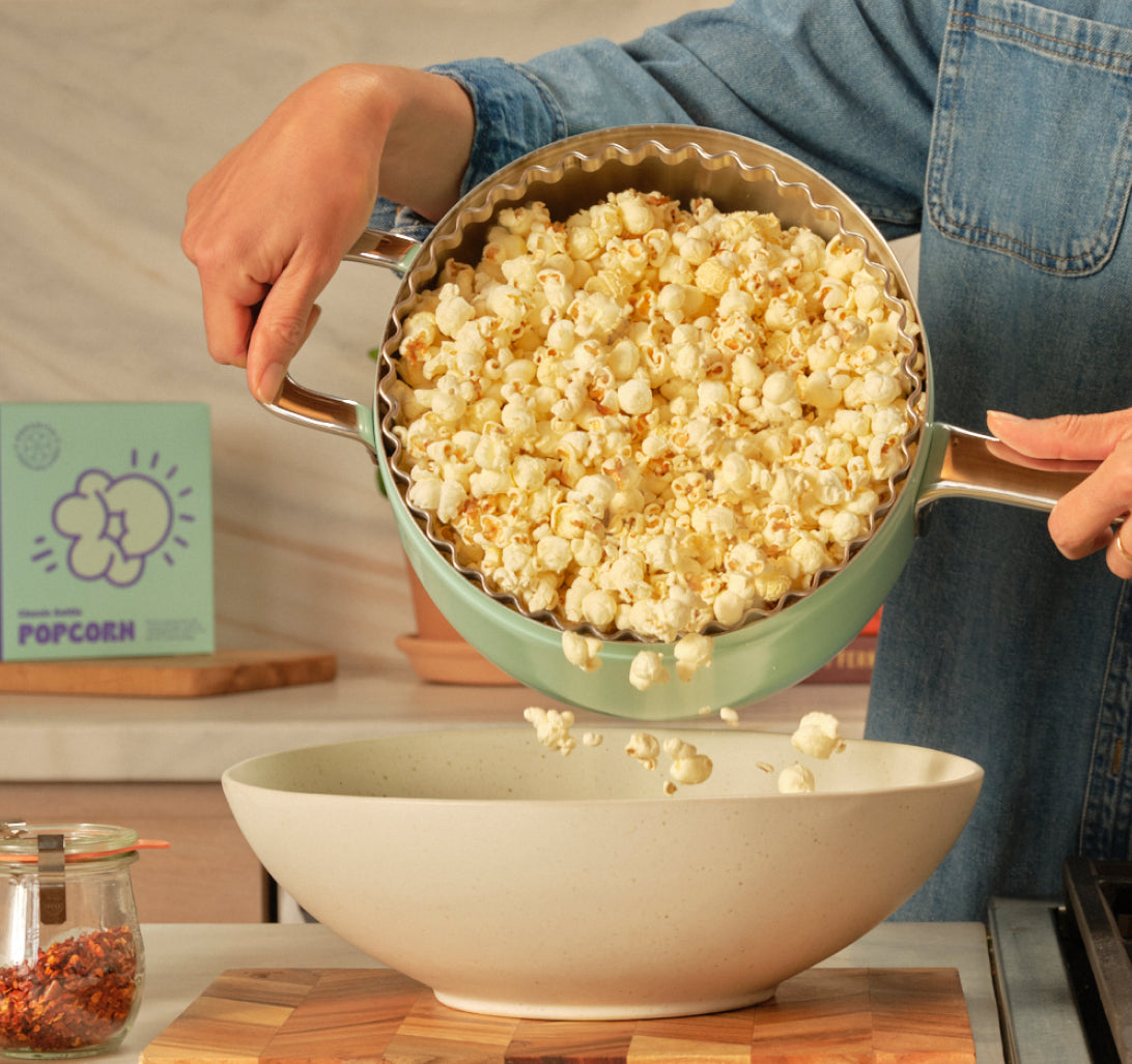 Modern Stovetop Popcorn Popper - Popsmith